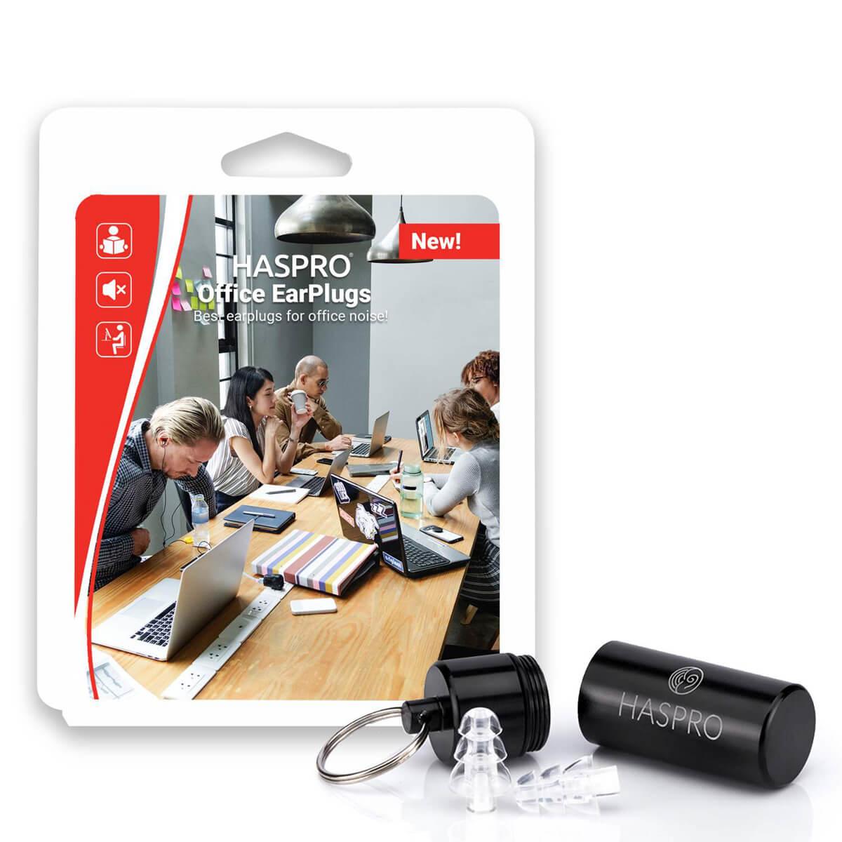 Haspro Office Gehörschutz Ohrstöpsel für Büro & Home Office